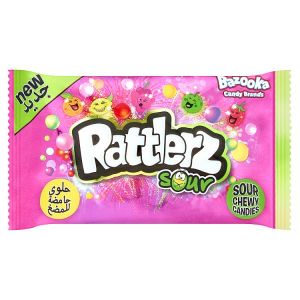 BAZOOKA RATTLERZ SOUR CHEWY CANDIES* - Reliancewholesale.co.uk