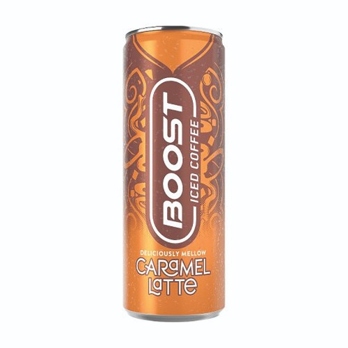 BOOST COFFEE CARAMEL LATTE 250ML - Reliancewholesale.co.uk
